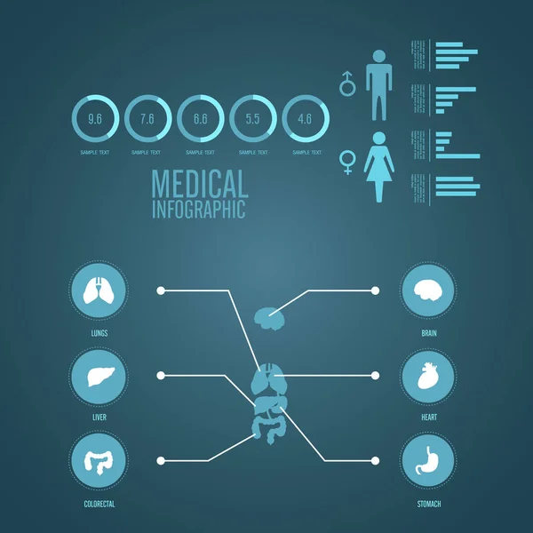 Medical Infographics vector illustrator Stock Vector Image by ©suriya9 ...