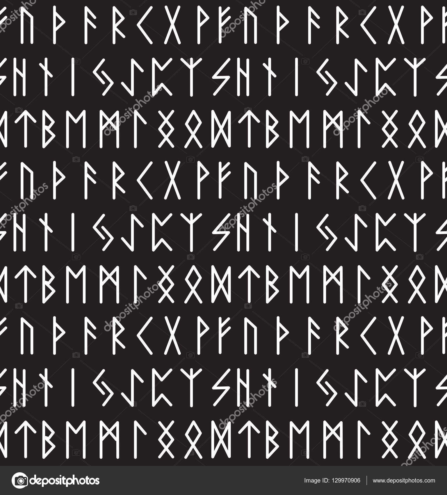 Norse Rune Wallpaper