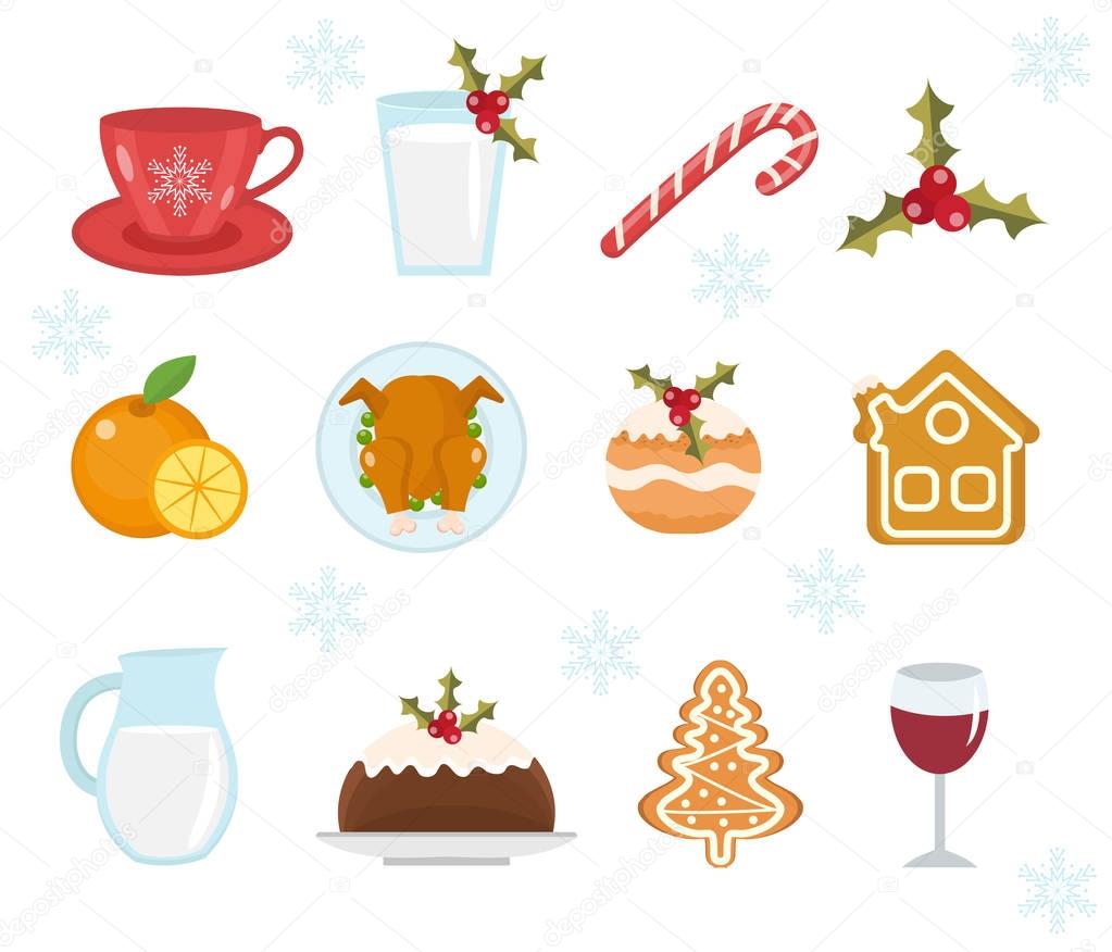Holiday Dinner Clipart