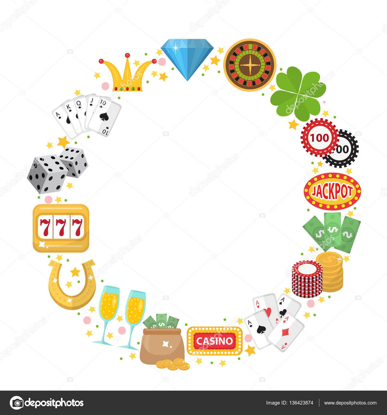 Casino Clip Art Borders
