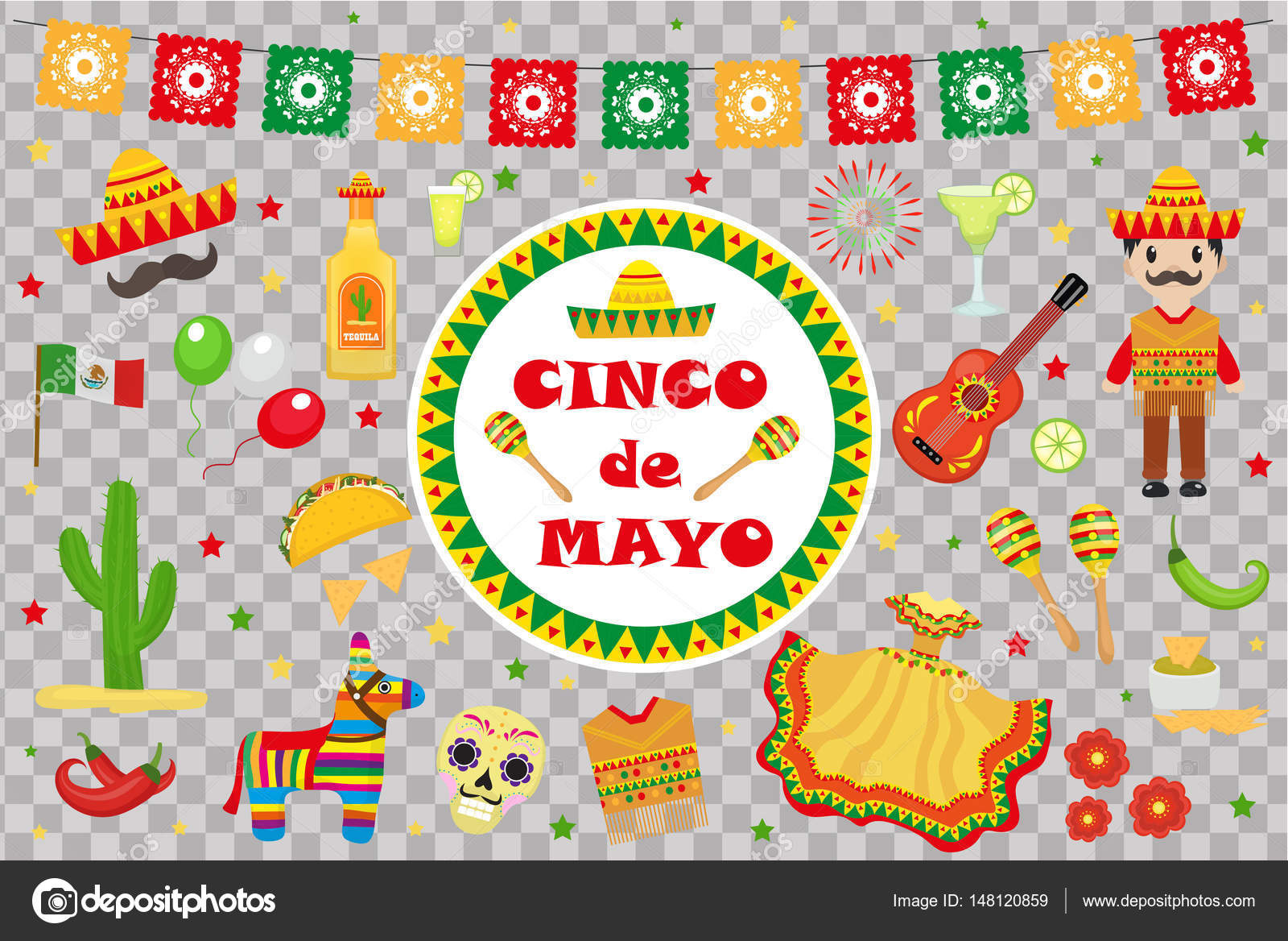 Cinco De Mayo Fiesta Clipart