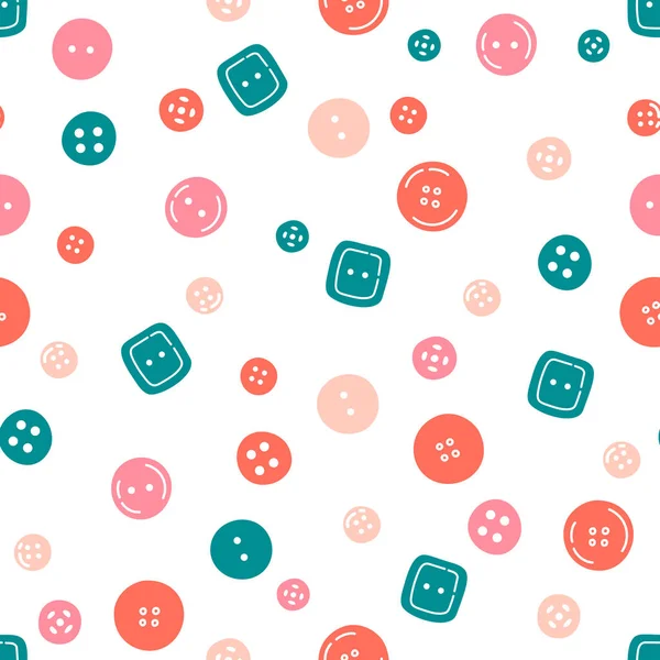 Seamless button pattern Stock Vector Image by ©zsooofija #6603413