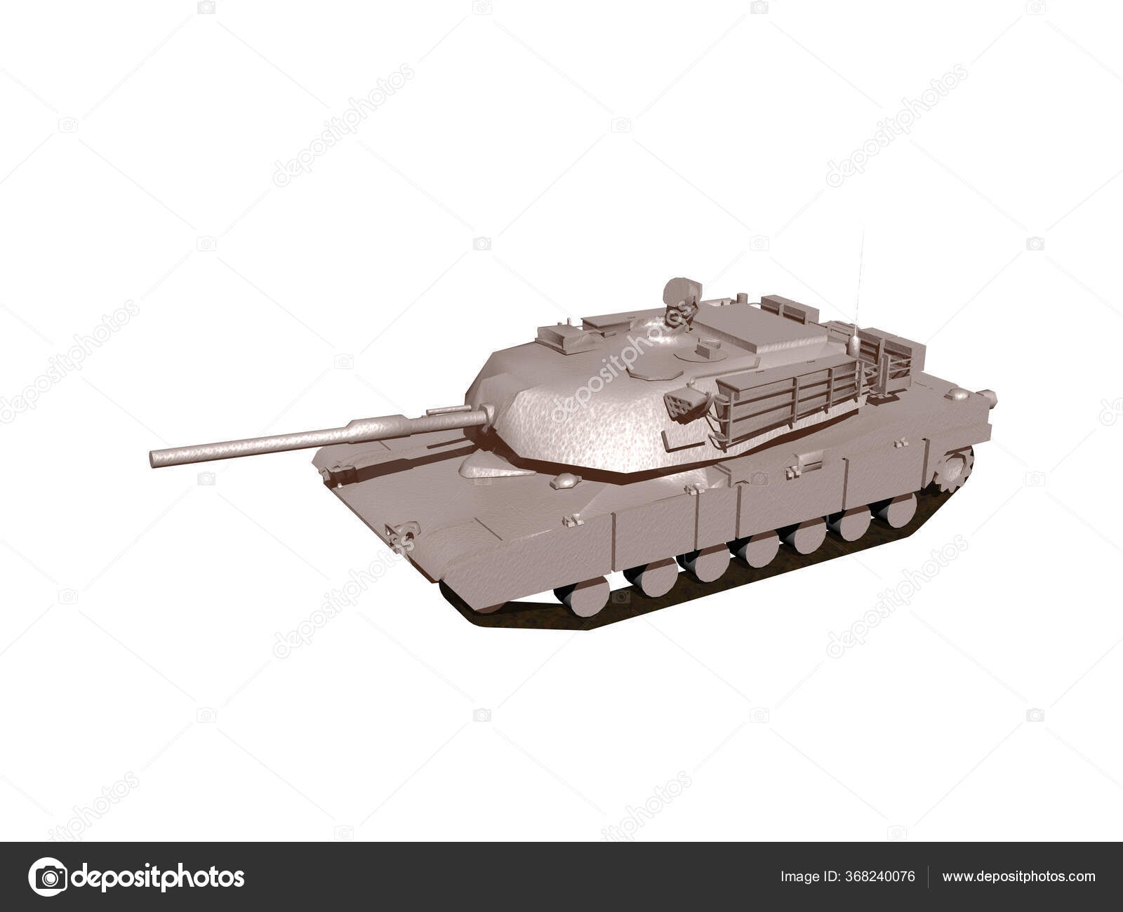Heavy Steel Armor Turret — Stock Photo © dr.lange.unitybox.de #368240076