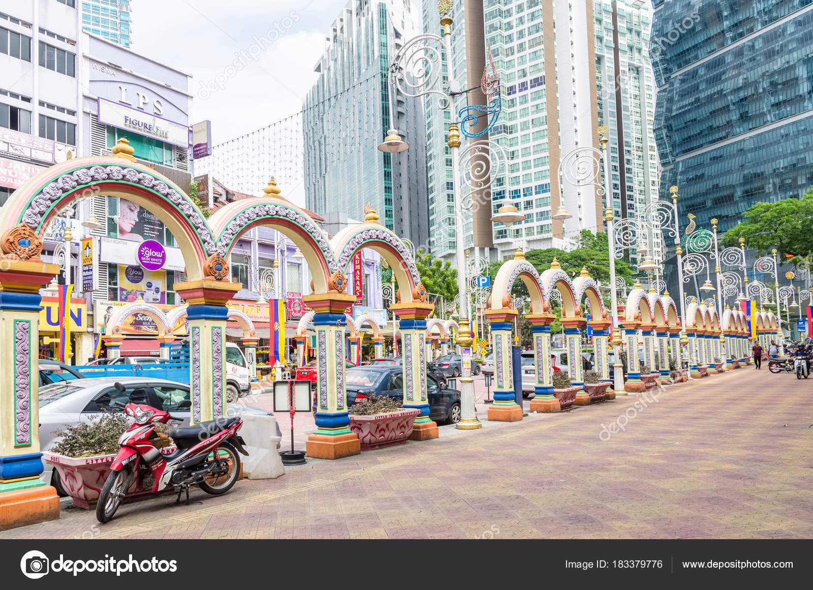 Kuala Lumpur Malaysia Feb 2017 People Can Seen Exploring Brickfields ...