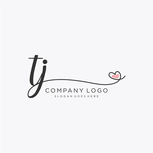 Tj logo imágenes de stock de arte vectorial | Depositphotos