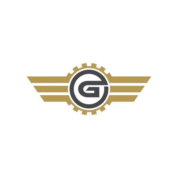Ga logo gold Vector Art Stock Images | Depositphotos