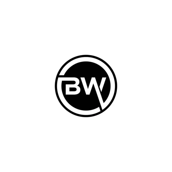 Bw logo imágenes de stock de arte vectorial | Depositphotos