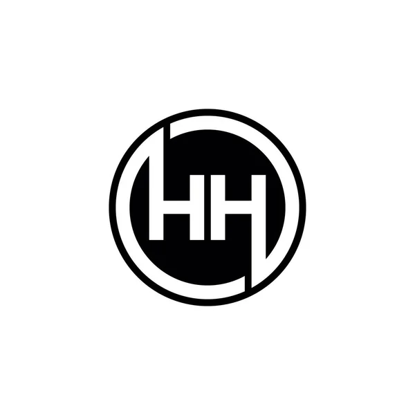 Hh logo imágenes de stock de arte vectorial | Depositphotos
