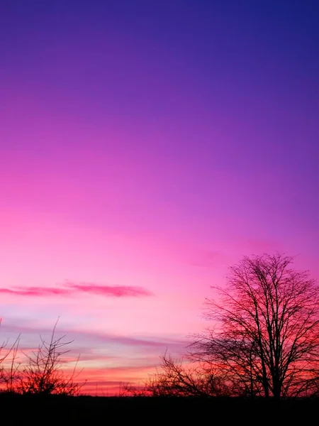 Pink sunset landscape Stock Photos, Royalty Free Pink sunset landscape ...