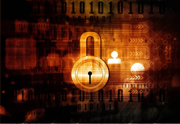 Computer screen with locked padlock — Stock Photo © nevarpp #33652327