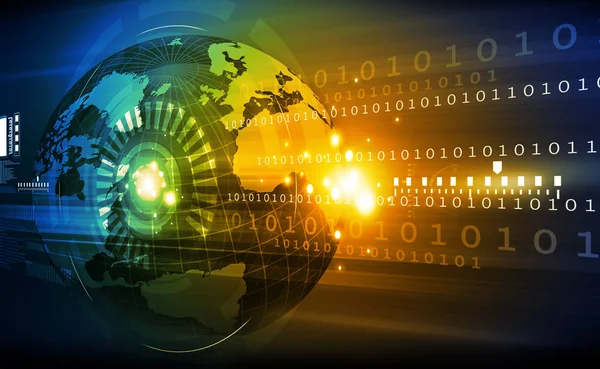 Digital world , global internet technology - Stock Image - Everypixel
