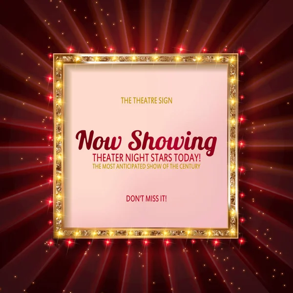 Now showing frame Stock Vector by ©nastyaaroma2011 140803642