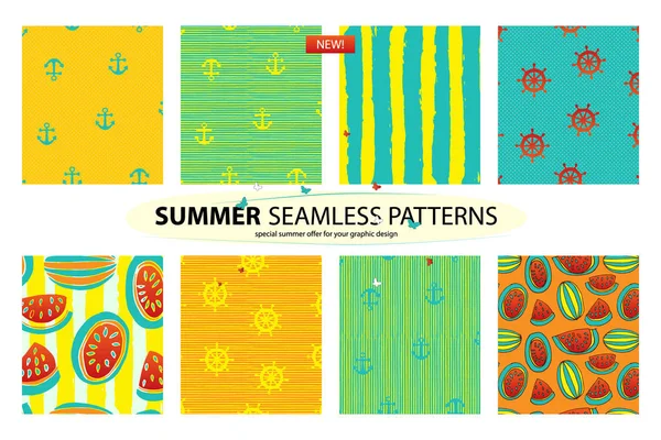 100,000 Summer seamless pattern Vector Images | Depositphotos