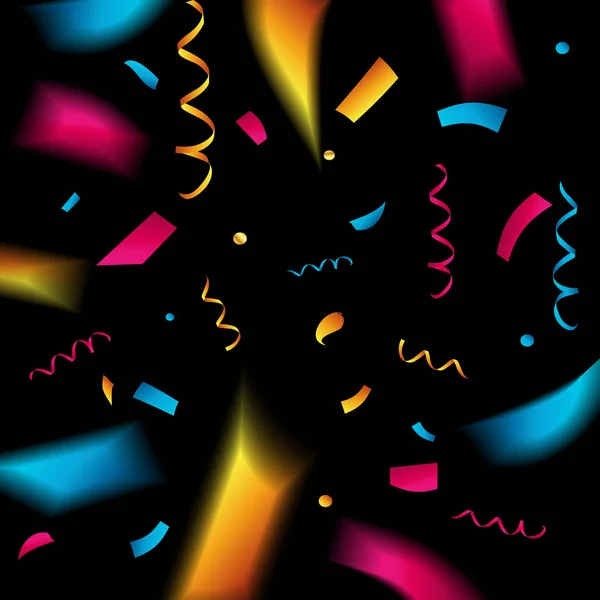 31,048 Confetti black Vector Images | Depositphotos