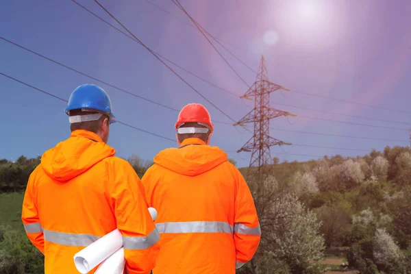 Electricity workers Stock Photos, Royalty Free Electricity workers ...