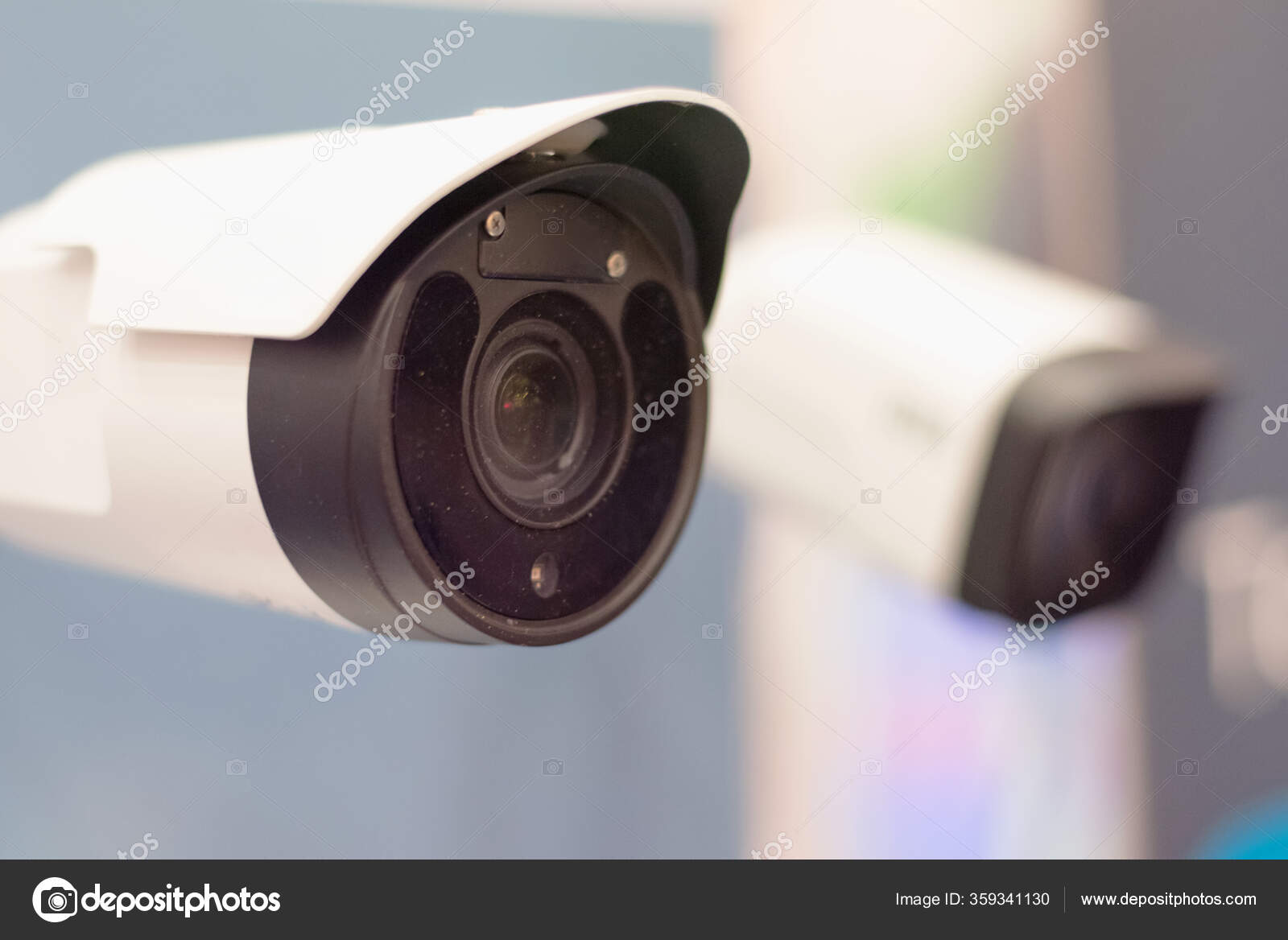Security Cctv Camera Surveillance System Office Building Intelligent ...