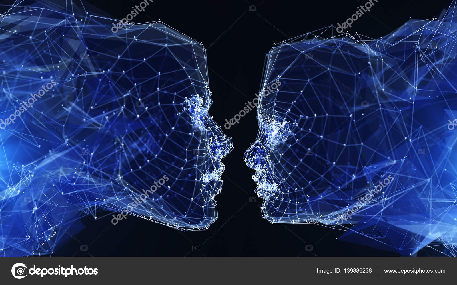 Digital communication concept Stock Photo by ©iLexx 139886238