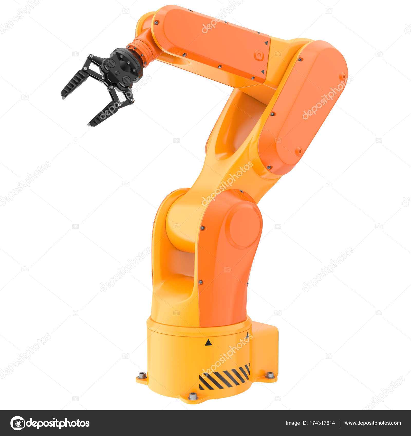 Industrial robot arm Stock Photo by ©iLexx 174317614
