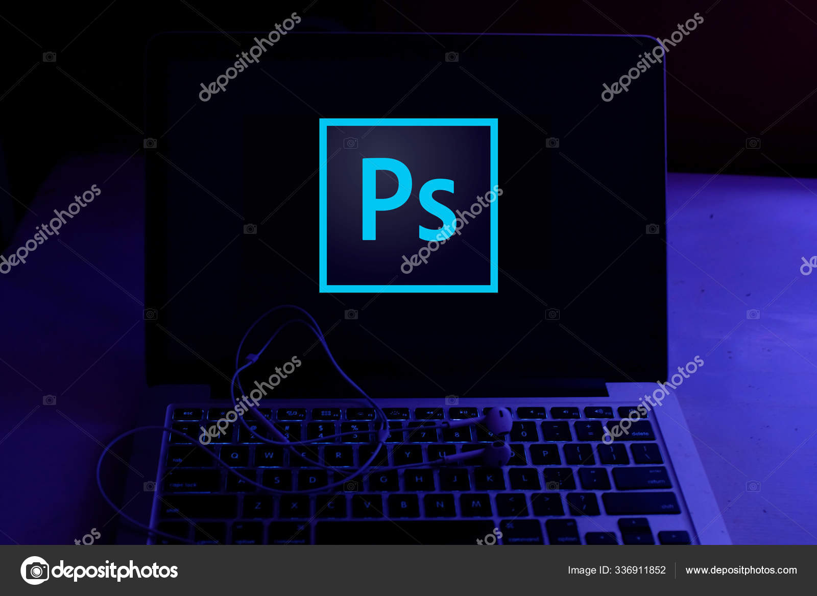 Adobe Photoshop Logo Computer Raster Graphics Editor Developed Adobe ...