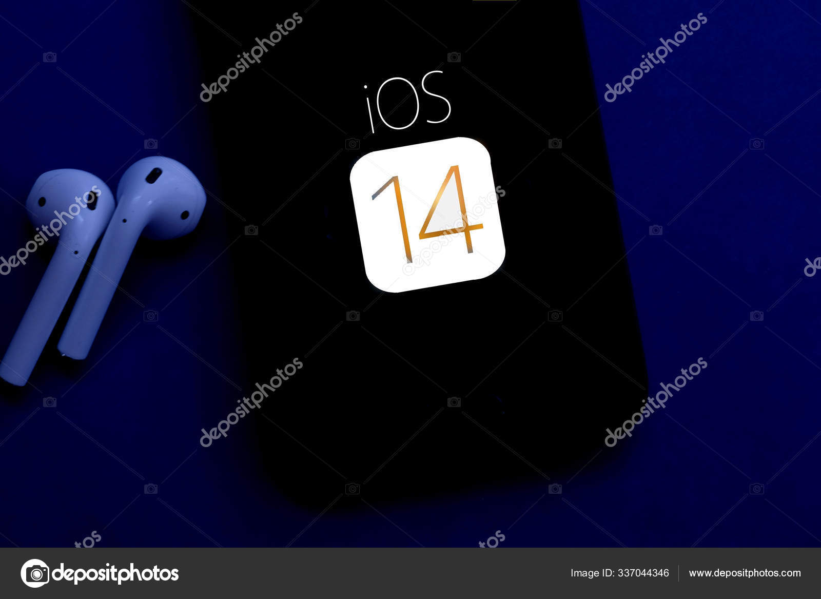 Supposed New Iphone Ios Logo Next Apple System Could Possibly — Stock ...