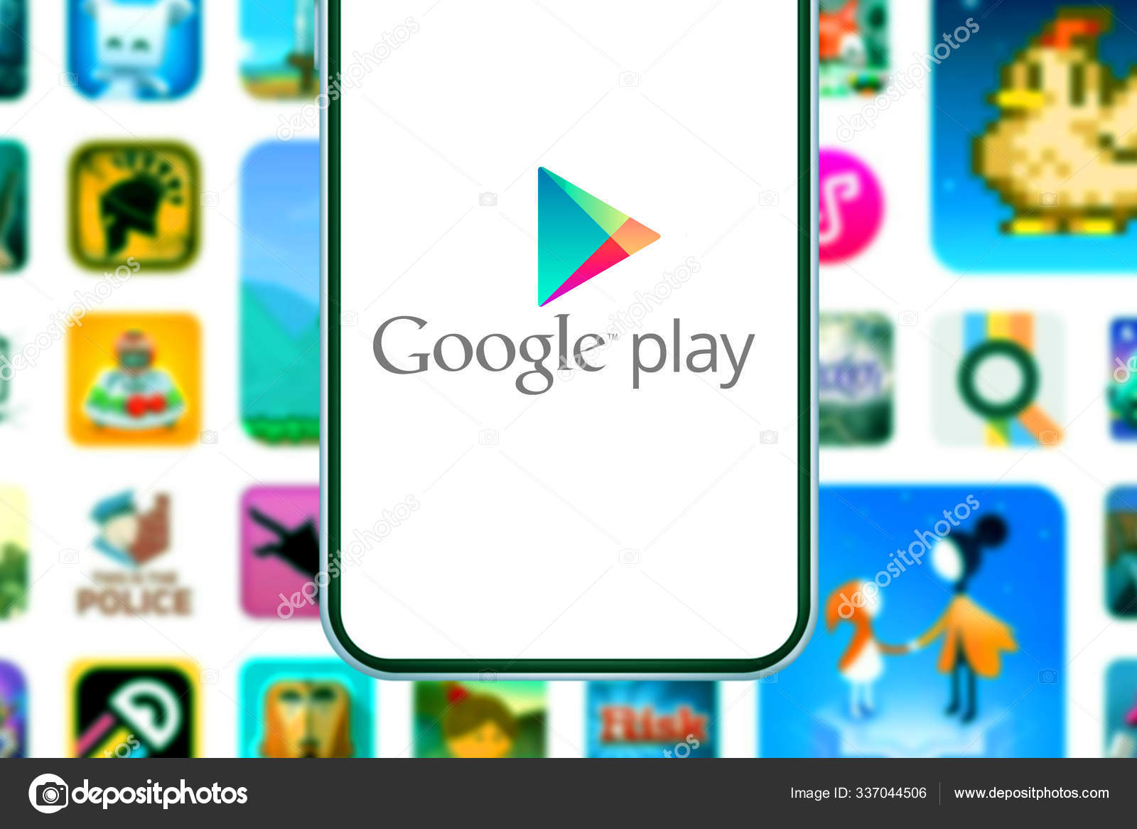Smart Phone Logo Google Play Digital Store Android United States ...