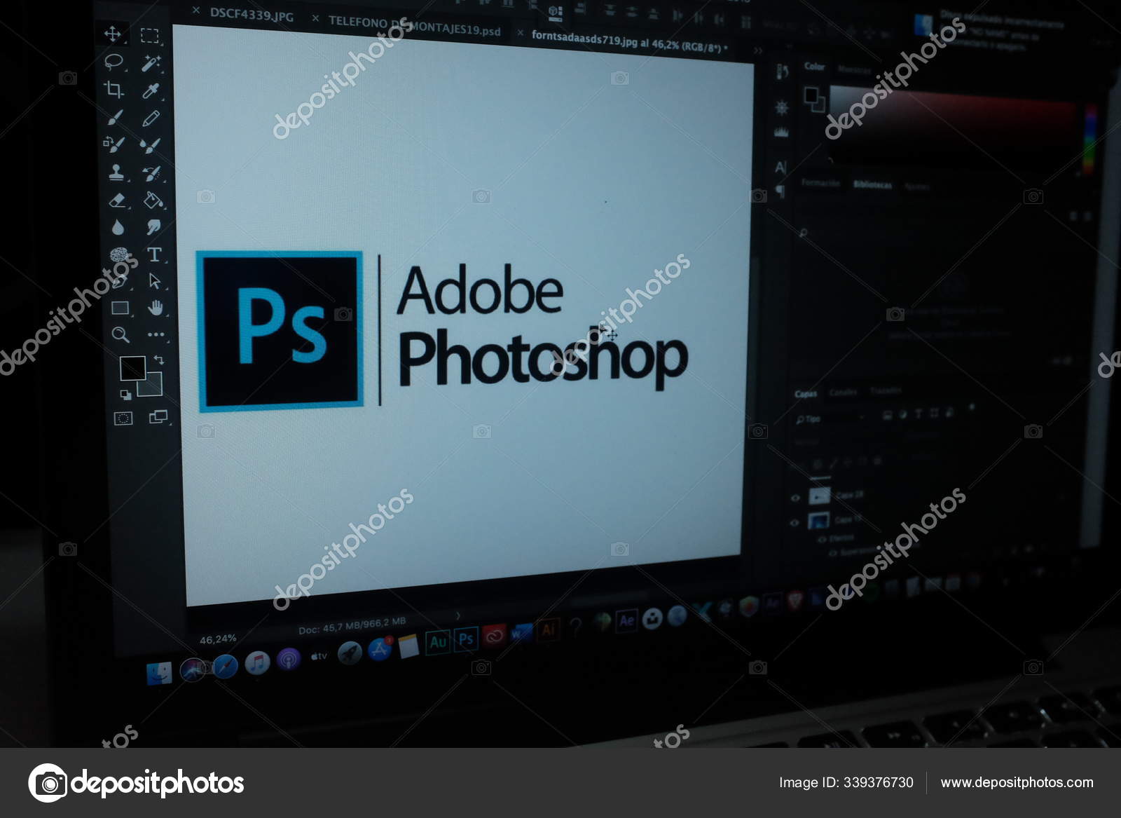Adobe Photoshop Logo Computer Raster Graphics Editor Developed Adobe ...