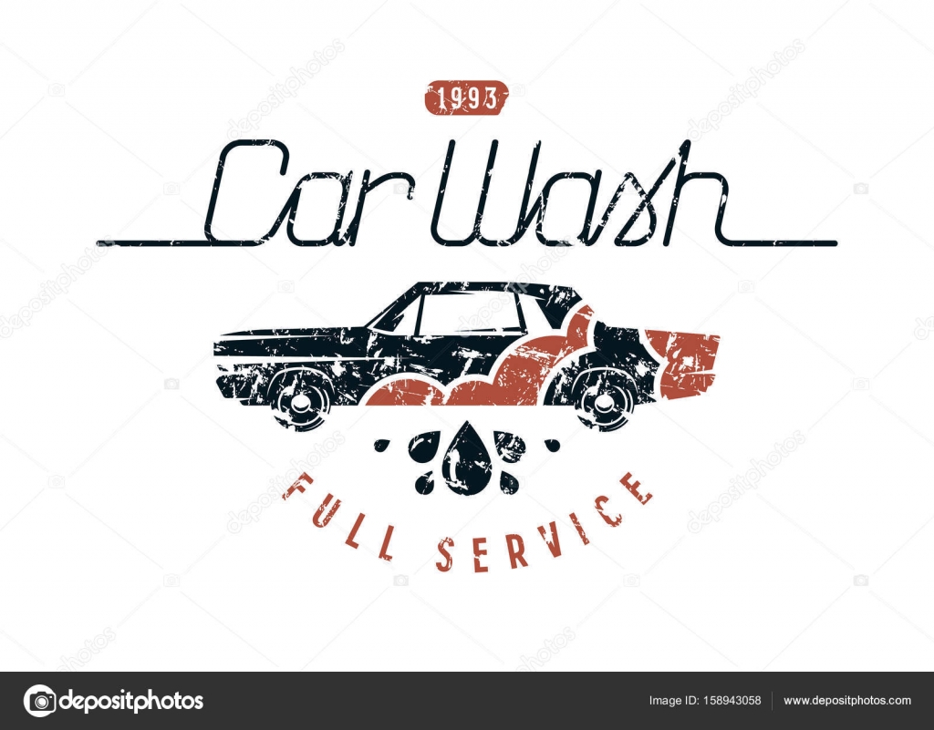 Car wash emblem Stock Vector by ©Neuevector 158943058