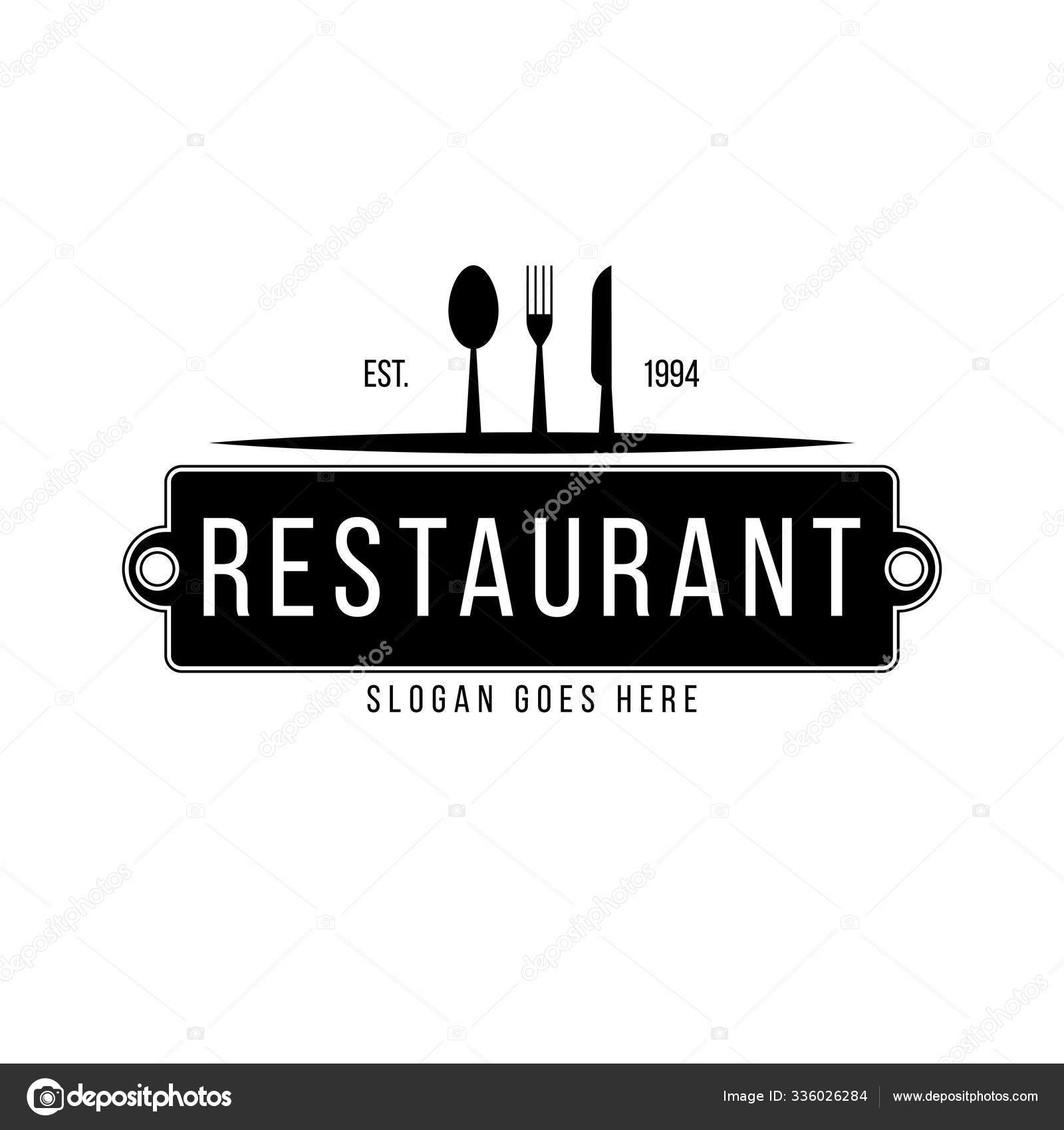 Restaurant Shop Design Element Vintage Style Logotype Label Badge Other ...