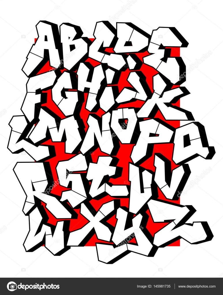 Straight lines font. Editable vector alphabet — Stock Vector ...