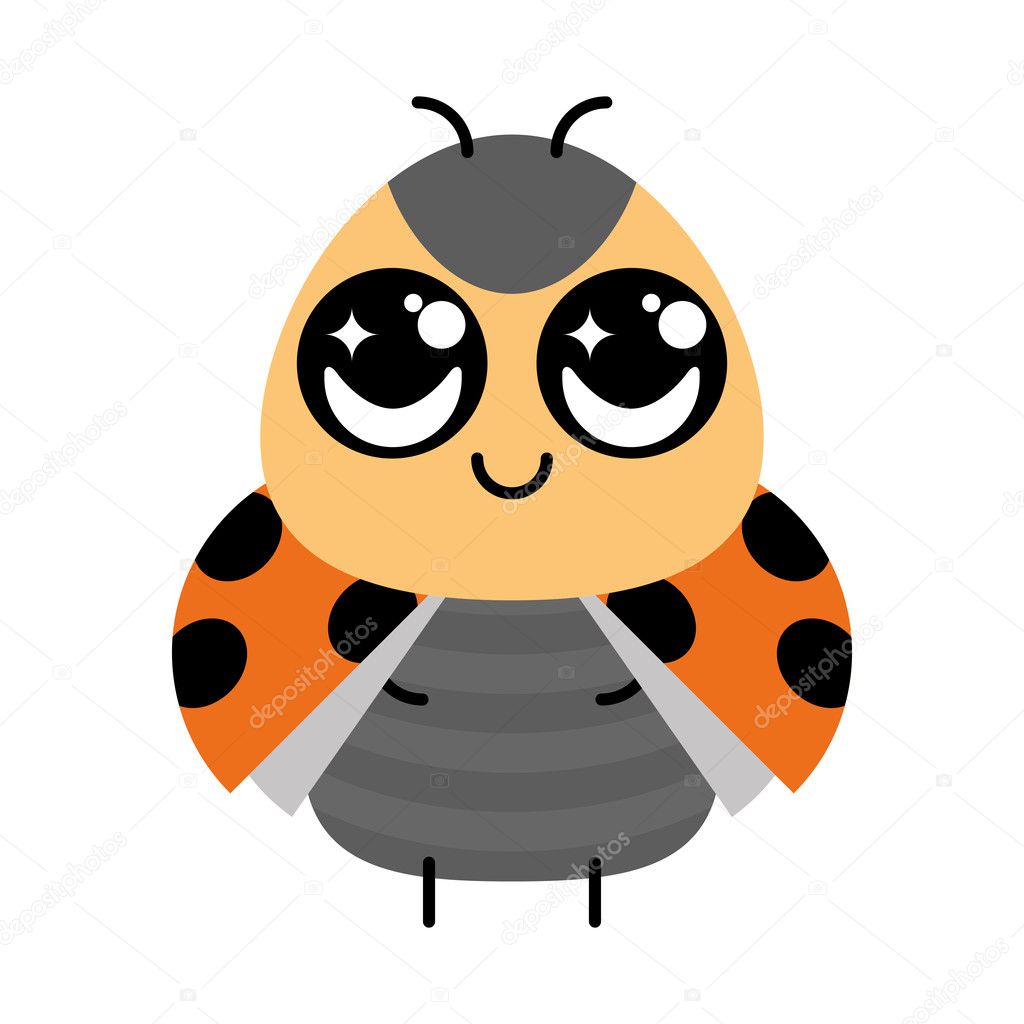 Cute Bug Vector
