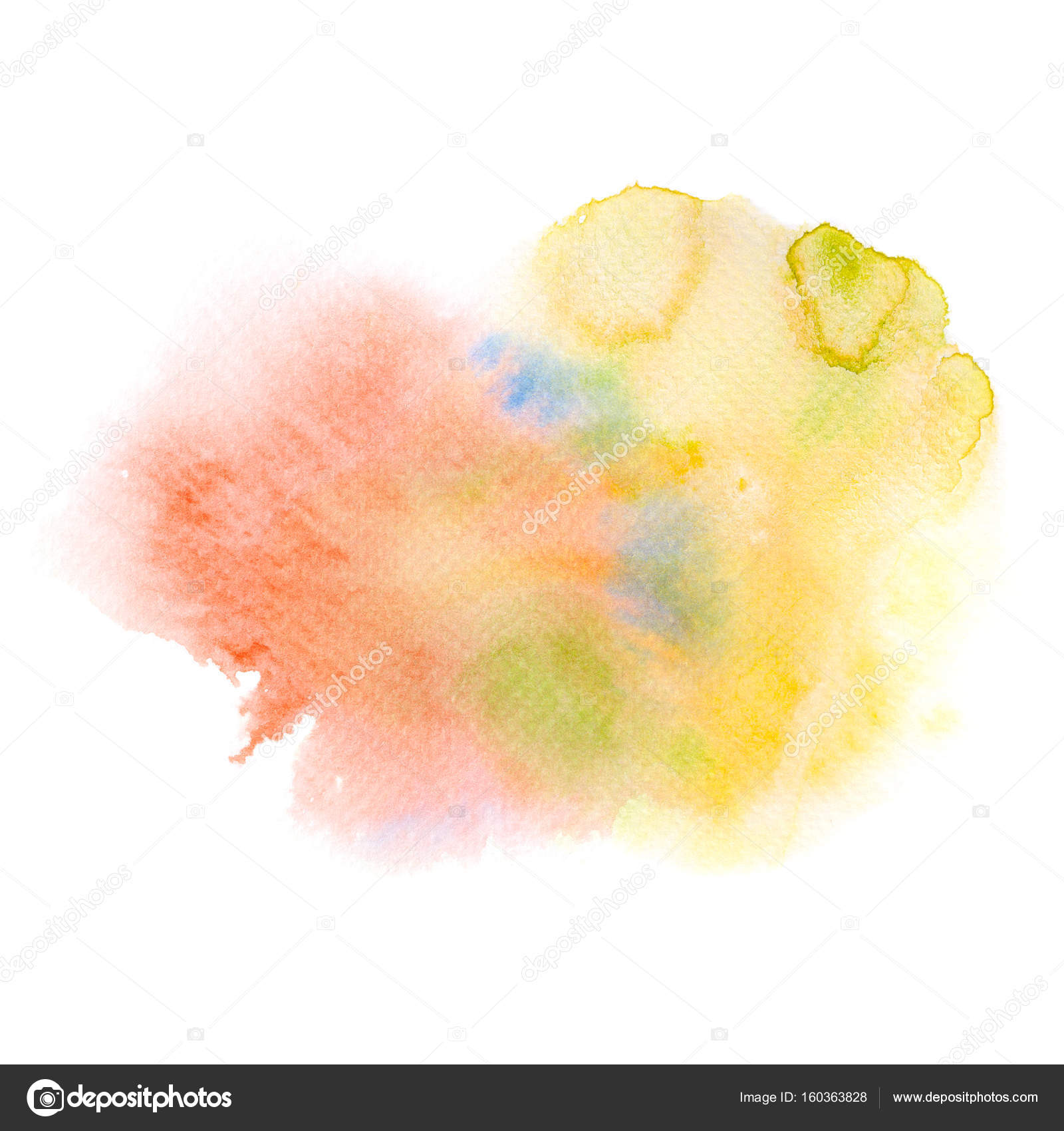 Abstract watercolor splash background. — Stock Photo © noppanun #160363828