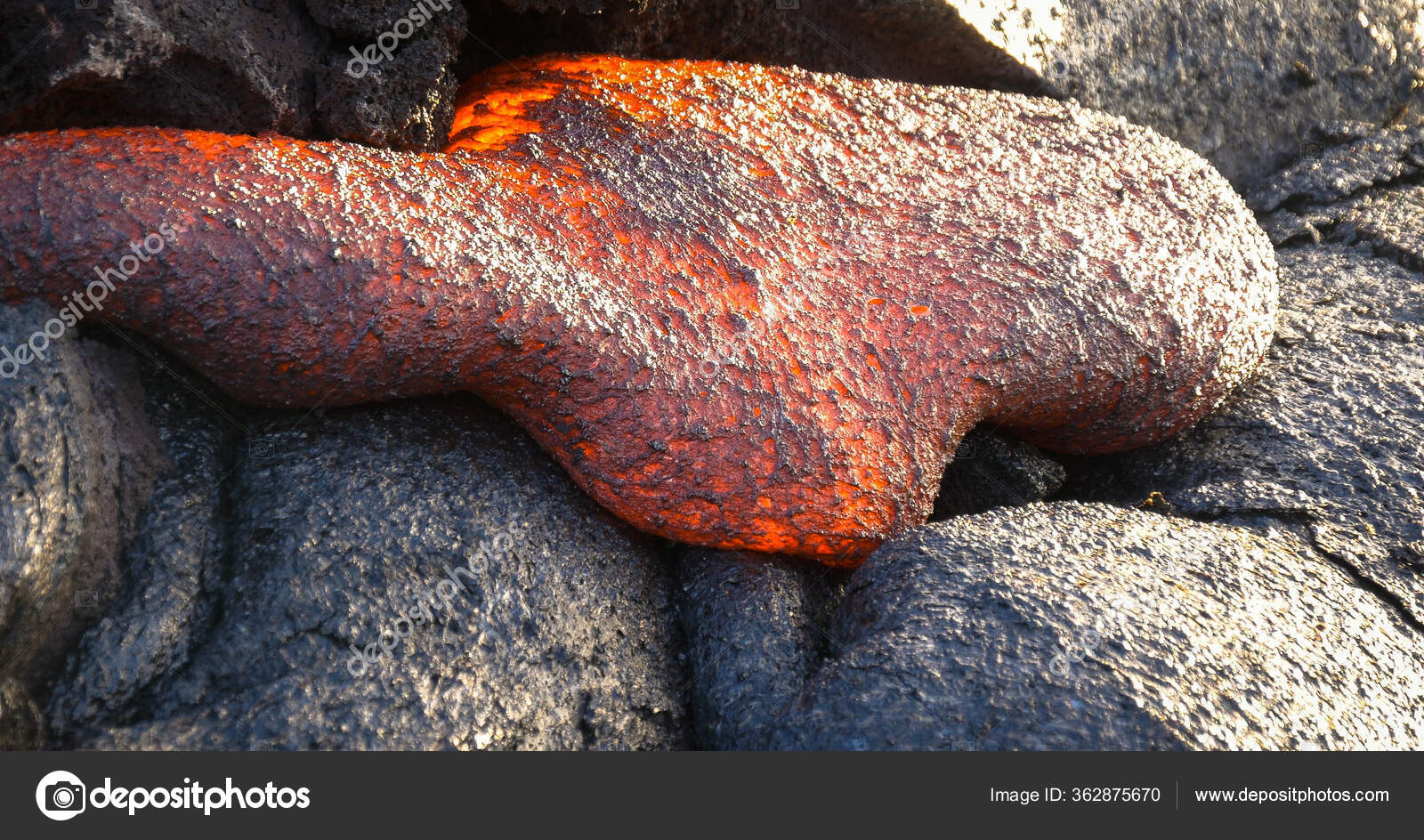 Molten Lava Rocks
