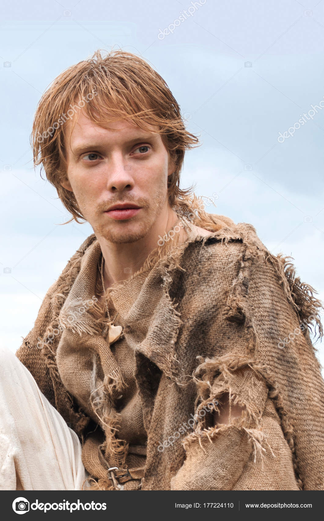 Portrait Man Medieval Style — Stock Photo © Tntk #177224110