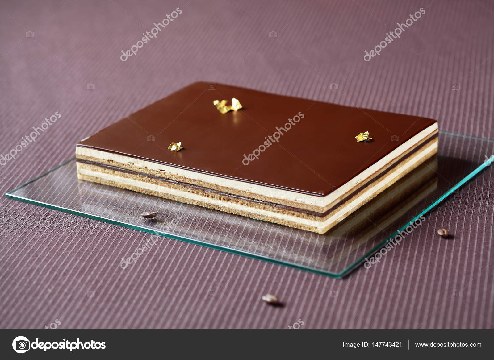 Gateau "Opera" - classic french "Opera" Cake — Stock Photo © Miuda ...