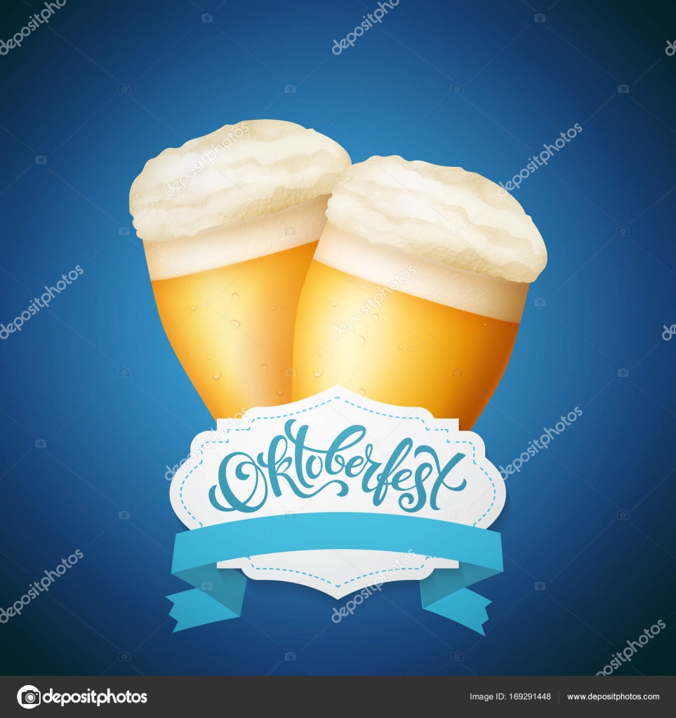 Happy Oktoberfest poster Stock Vector by ©sunnysmilestock_ 169291448