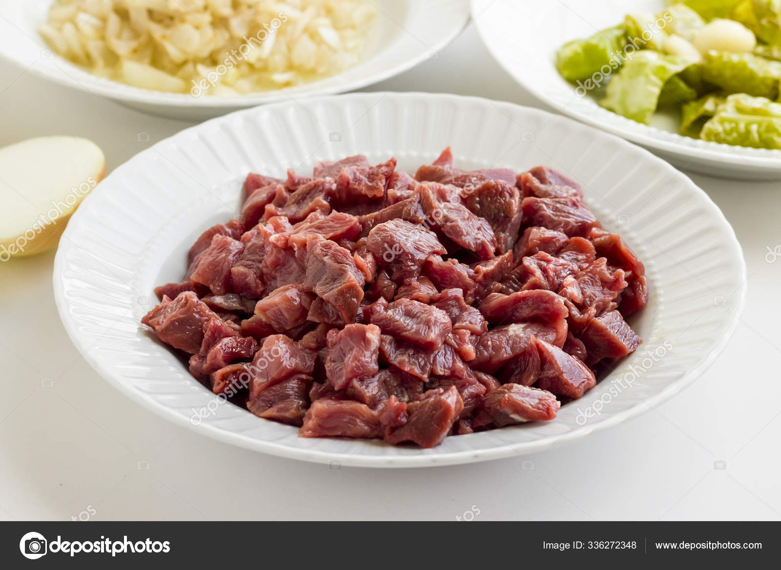 Traditional Islamic Feast Sacrifice Food Braise Beef Kavurma ...