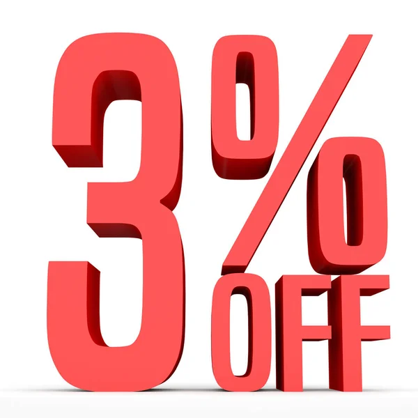 Discount 30 percent off. 3D illustration on white background. Stock ...