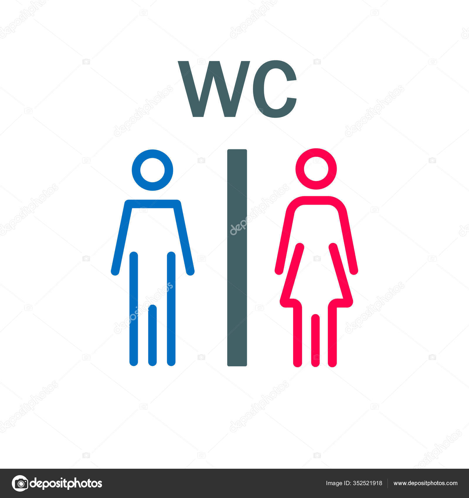 Female Bathroom Logo