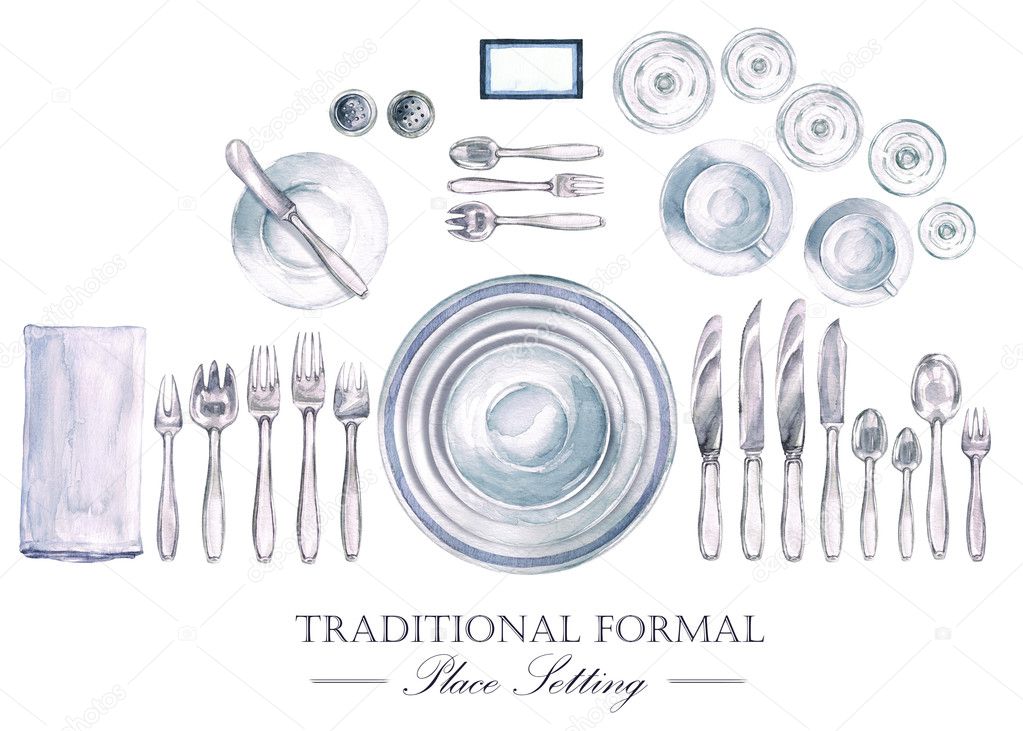 Formal Place Setting