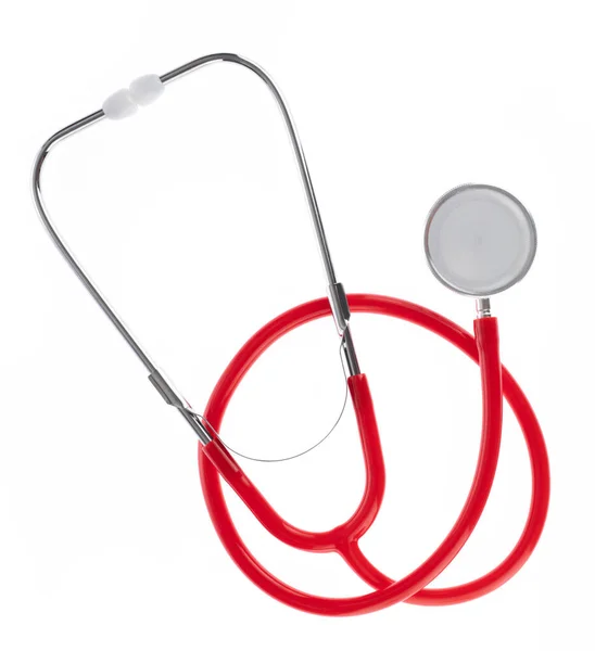 Red stethoscope isolated on white background Stock Photo by ©Cloud7Days ...