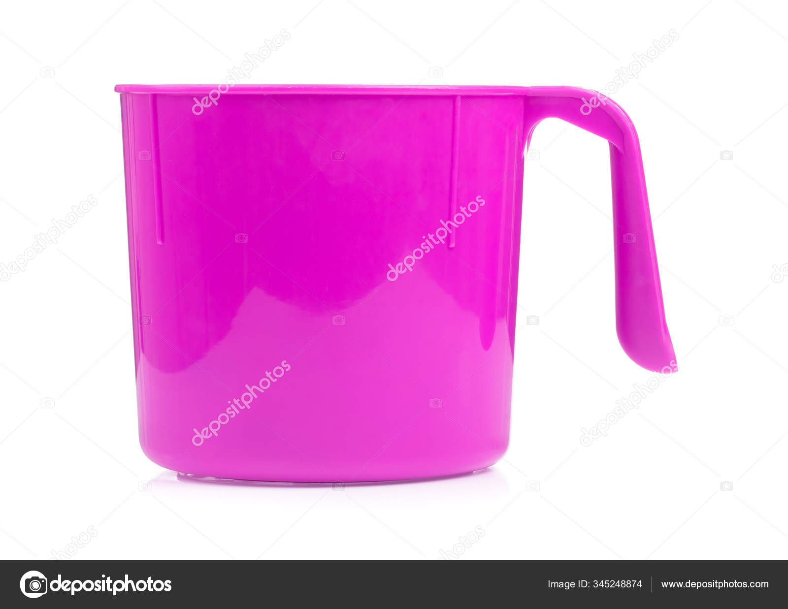 Pink Plastic Pitcher