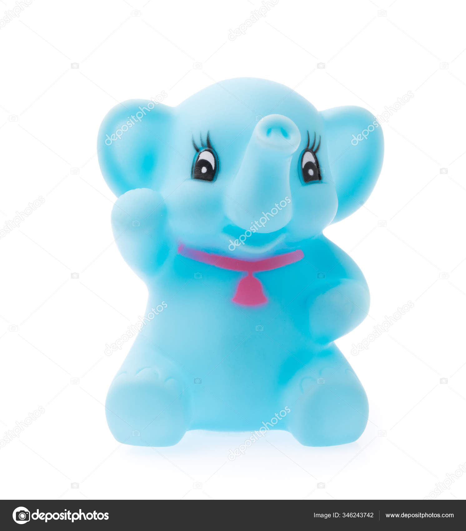Plastic Toy Animal Isolated White Background — Stock Photo © Cloud7Days ...