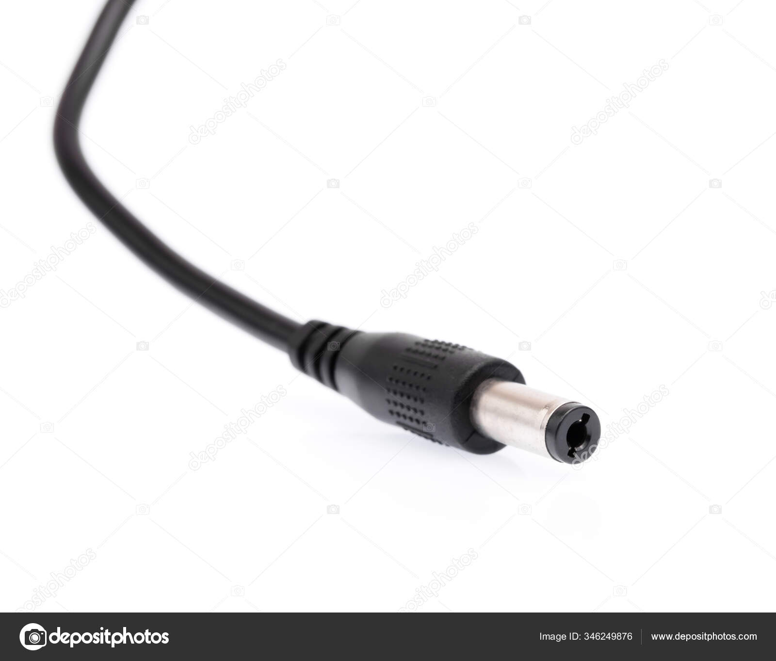 Electric Plug Isolated White Background — Stock Photo © Cloud7Days ...