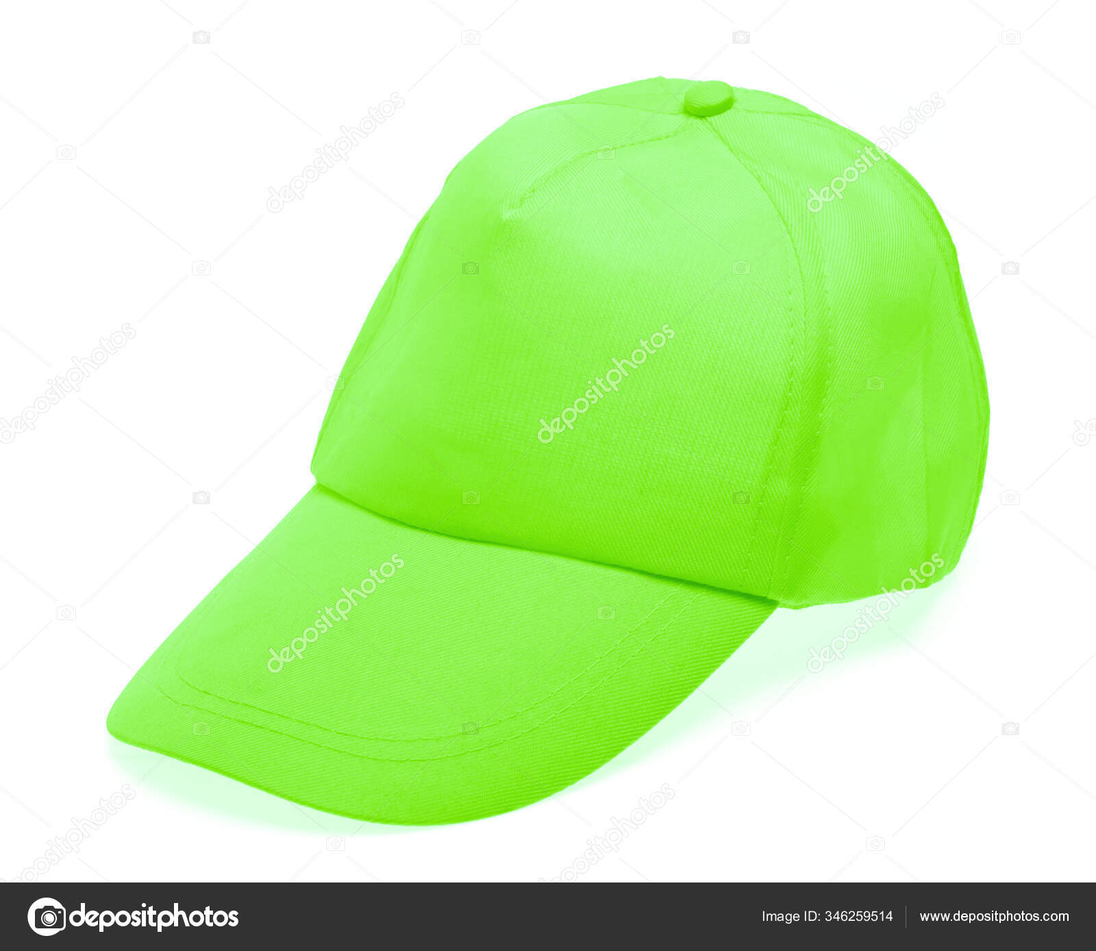Green Cap Isolated White Background — Stock Photo © Cloud7Days #346259514