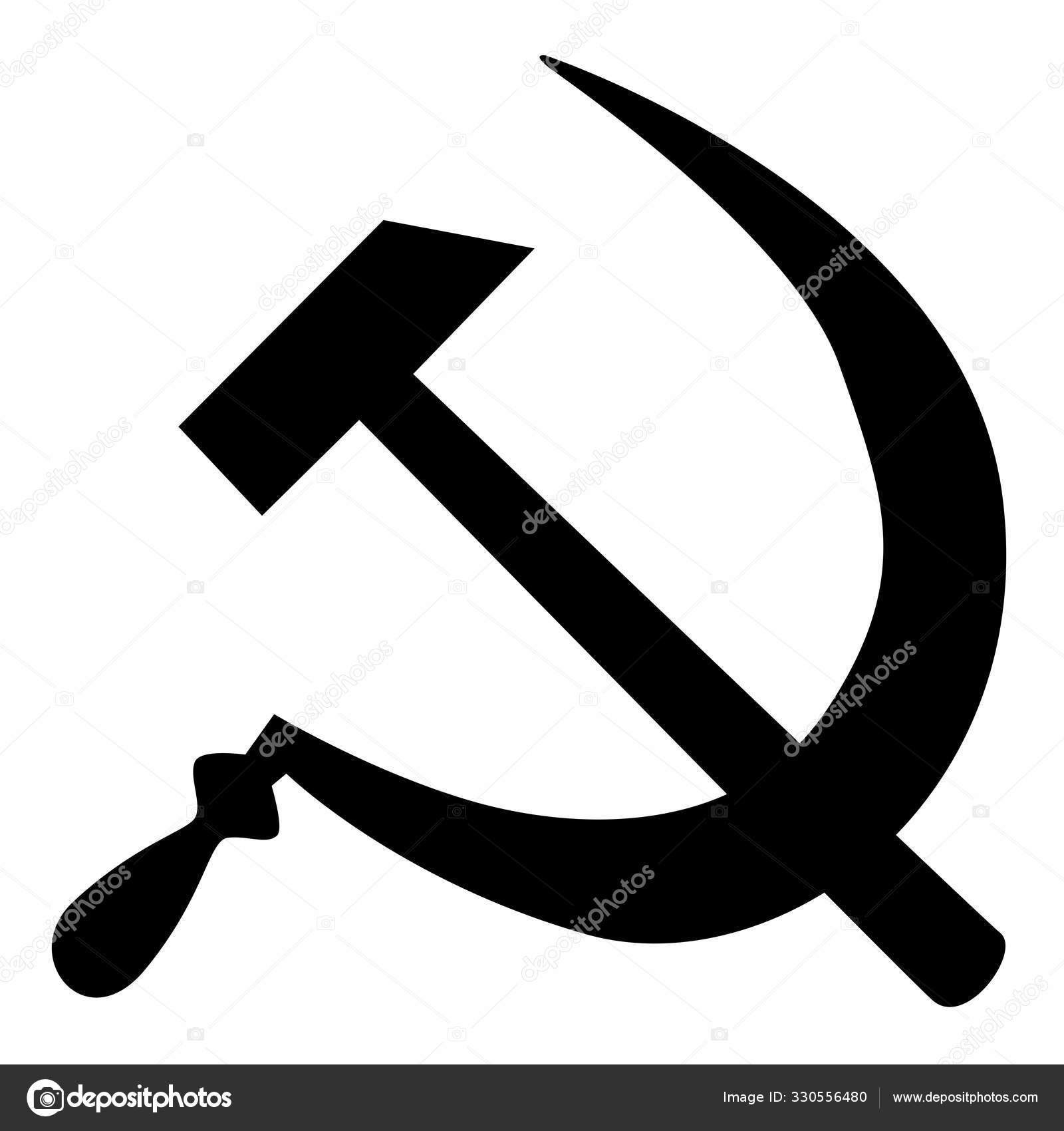 Soviet Hammer And Sickle Vector