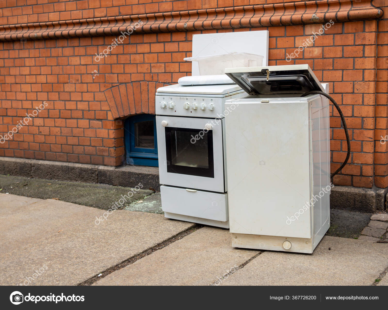 Old Electrical Equipment Disposal Electronic Waste — Stock Photo ...