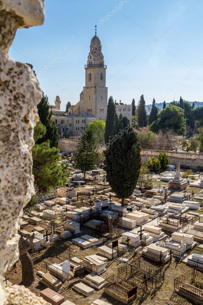La Abadía de la Dormición en Jerusalén, Israel 2024