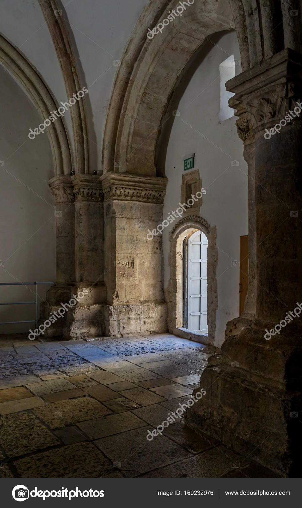 Cenáculo, Cenáculo, Última Cena en Jerusalén, Israel: fotografía de ...