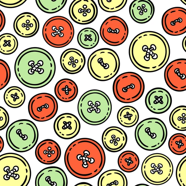 Buttons.Vector seamless pattern. Stock Vector Image by ©BalakoboZ ...