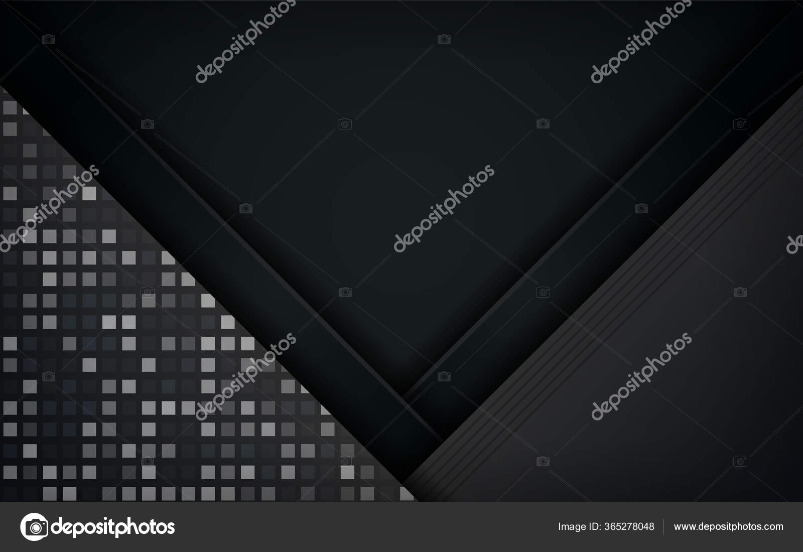 Modern Dark Tech Digital Background Abstract Style Overlap Layer ...